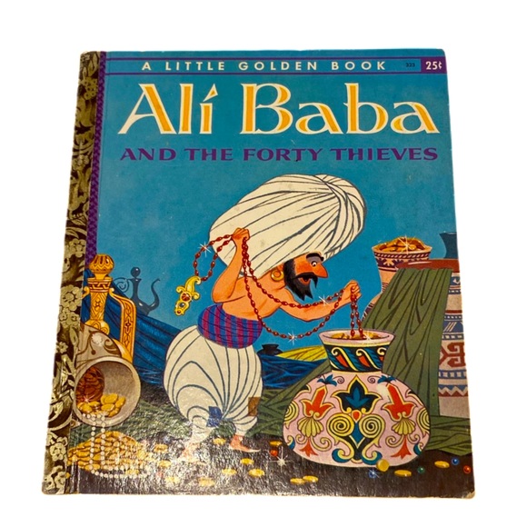 Vintage | Other | Vintage Rst Edition Ali Baba Little Golden Book ...